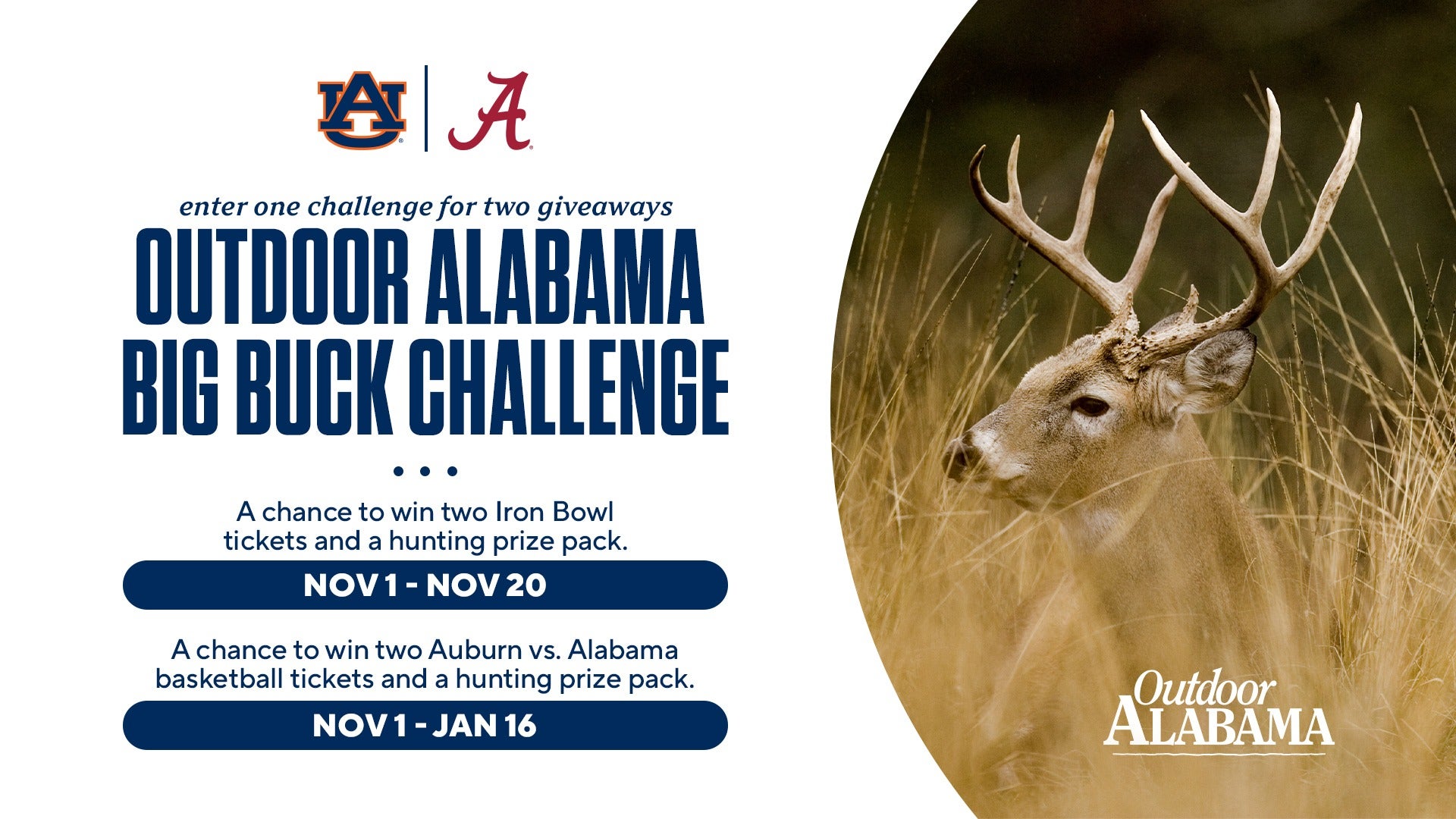 Outdoor Alabama Big Buck Challenge | Outdoor Alabama
